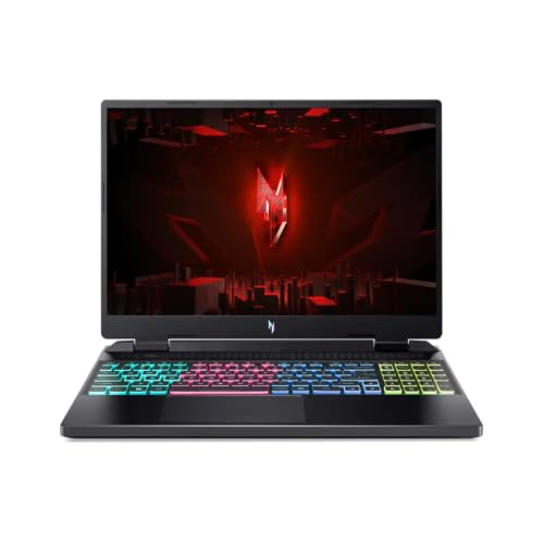 Acer Nitro 16 Gaming Laptop 2023 16” 1920 x 1200 IPS 165 Hertz Intel Core i7-13700H NVIDIA GeForce RTX 4050 6GB GDDR6 48GB DDR5 2TB SSD Four-Zone RGB Backlit Keyboard Windows 11 Pro