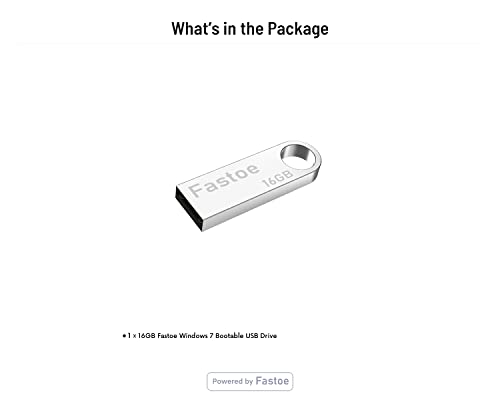 Bootable USB Flash Drive for Windows 7, Windows 7 Ultimate/Home/Pro 32/64 Bit Bootable USB Install & Recovery