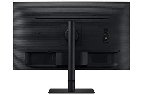 SAMSUNG 32 Inch 4K UHD, Computer, Vertical, HDMI Monitor, USB Port, HDR10 (1 Billion Colors), TUV-Certified Intelligent Eye Care, S80A (LS32A804NMNXGO),Black