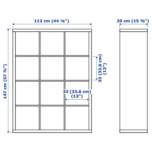 IKEA Kallax Shelf Unit, White