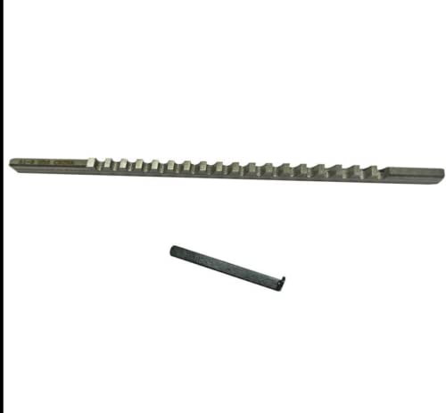 3mm A Push-Type Keyway Broach Cutter HSS Metric Size CNC Machine Cutting Tool