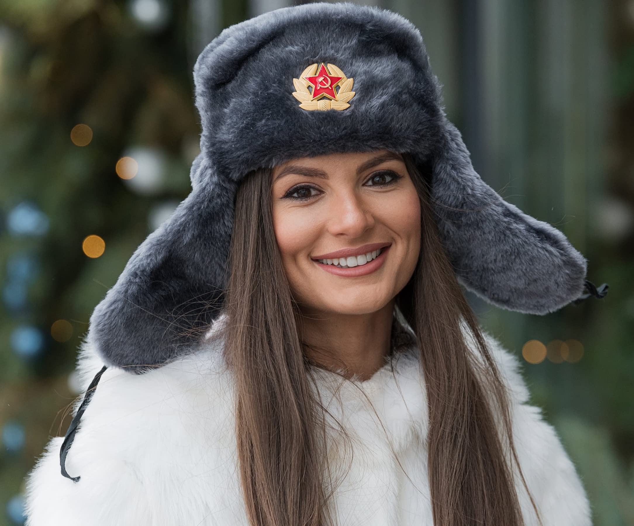 BELEON Ushanka Russian Fur Hat - Soviet Army Trapper Hat - Winter Hat
