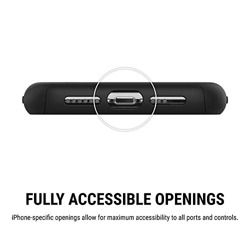 Incipio DualPro Case iPhone Xs (5.8") & iPhone X Case Hybrid Shock Absorbing Drop Protection - Black