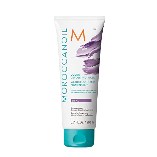 Moroccanoil Color Depositing Mask, Lilac, 6.7 oz