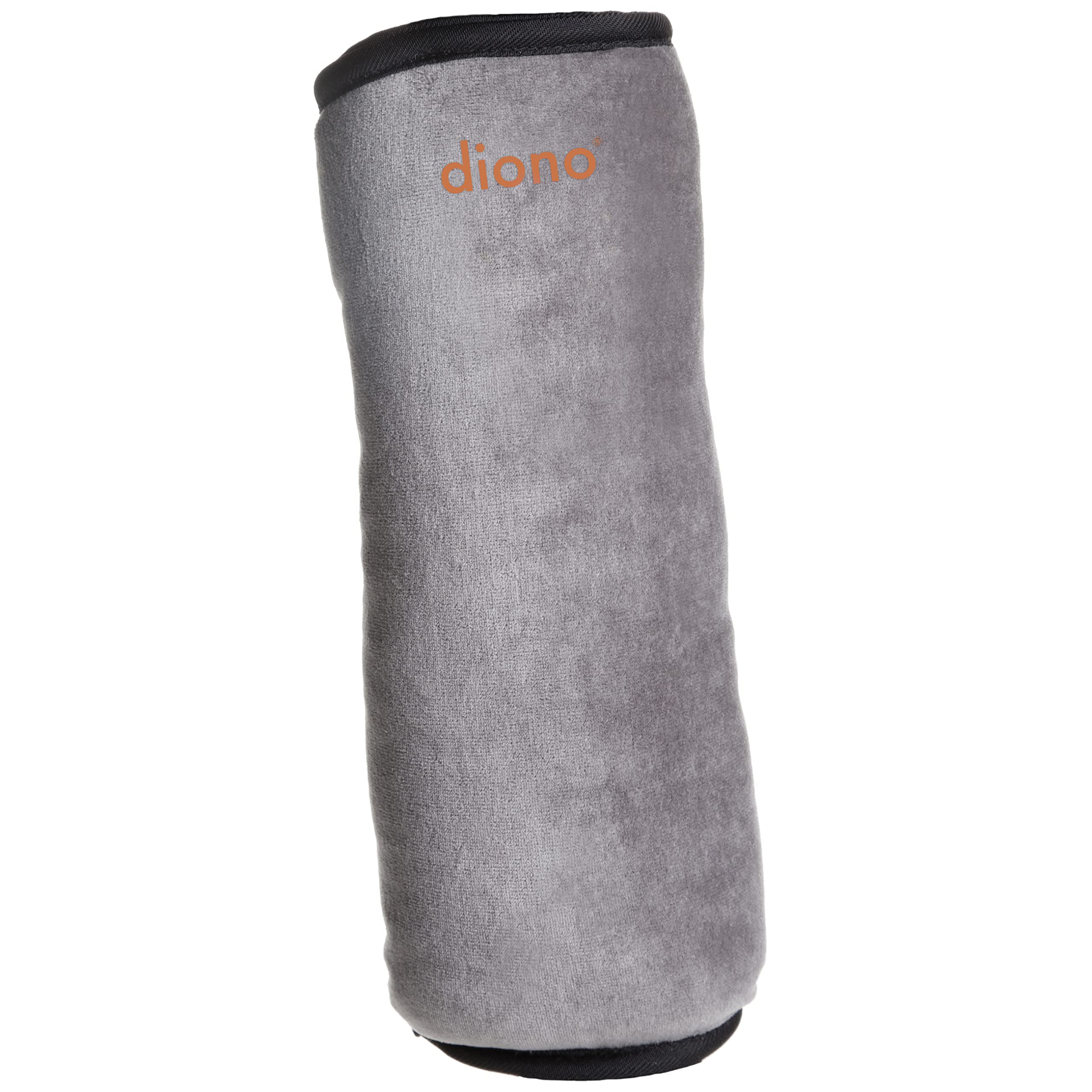 Diono Seat Belt Pillow for Kids, Super Soft Car Seat Belt Cover Travel Pillow for Head, Neck, Shoulder in Car, Universal Fit, Gray