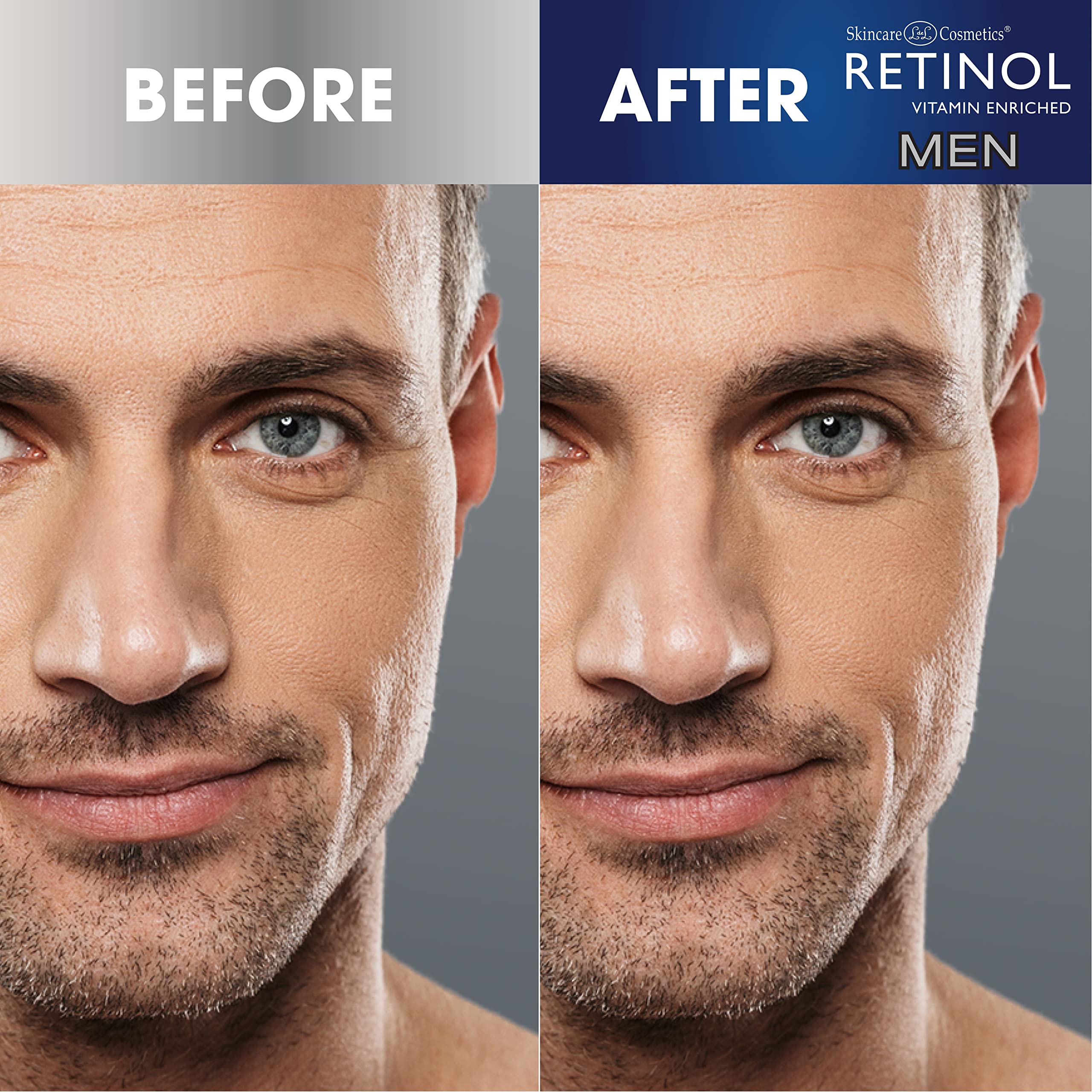 Retinol Men Facial Wipes Anti-Aging Cleansing Towelettes - Quickly cleanse face from sweat, oil and pore-clogging dirt without any heavy residue