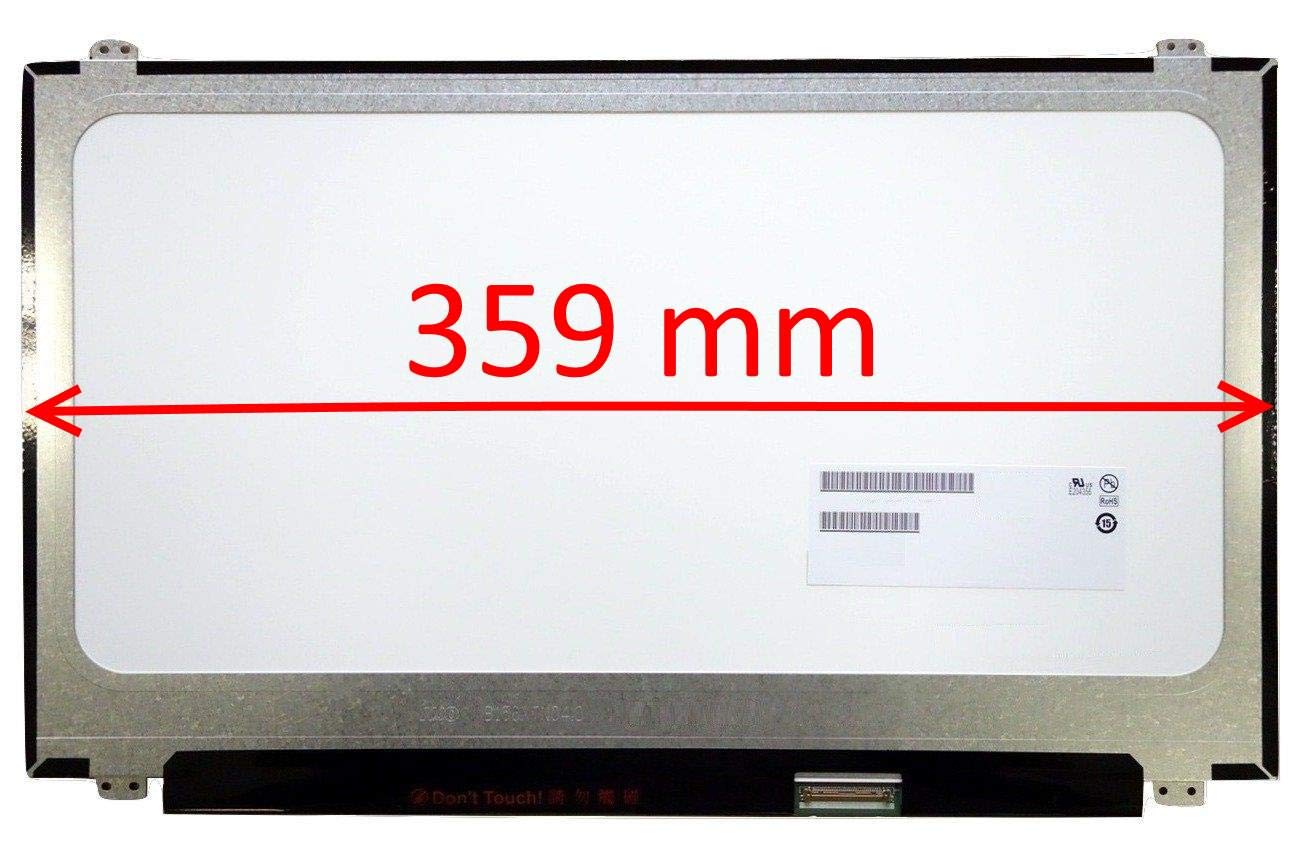 Fullcom New 15.6 inches Compatible with HP Omen 15-AX043DX 15-AX210NR 15-AX243DX fit N156HCA-EAA, N156HCA-EAA Laptop Replacement Screen