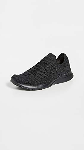 APL: Athletic Propulsion Labs Women's Techloom Wave Sneakers, Black/Black, 9 Medium US