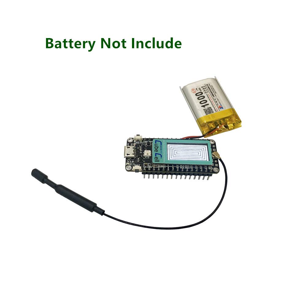 Heltec Automation Lora Node ASR6502 CubeCell Module/Development Board Compatible for Smart Cities, Smart Farms, Smart Home, and IoT Makers