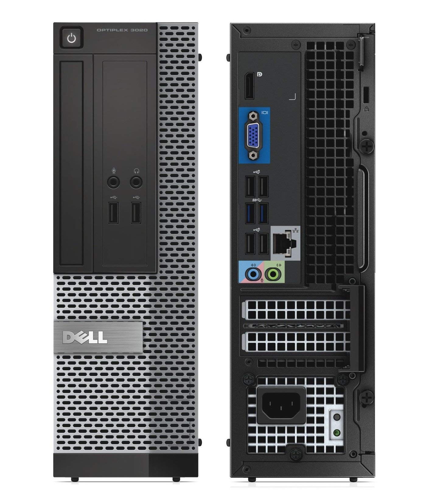 Dell OptiPlex 3020 SFF/Core i5-4670 @ 3.4 GHz/16GB DDR3/80GB HDD/DVD-RW/Windows 7 PRO 64 BIT (Renewed)