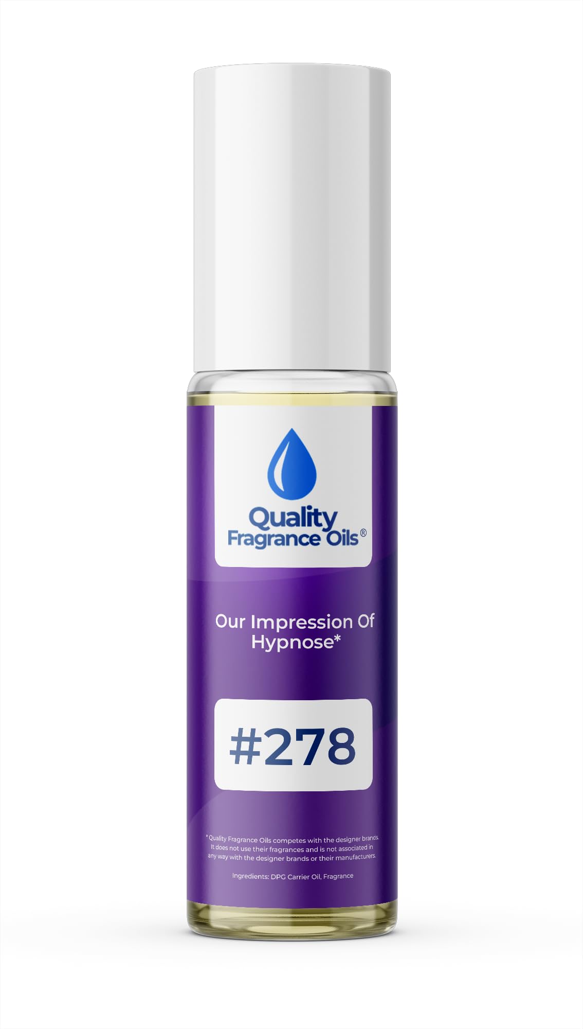 Quality Fragrance Oils' Impression #278, Inspired by Hypnose (10ml Roll On)