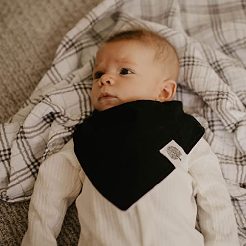 Parker Baby Bandana Drool Bibs β 8 Pack Baby Bibs for Boys, Girls, Unisex -"The Basics Set"