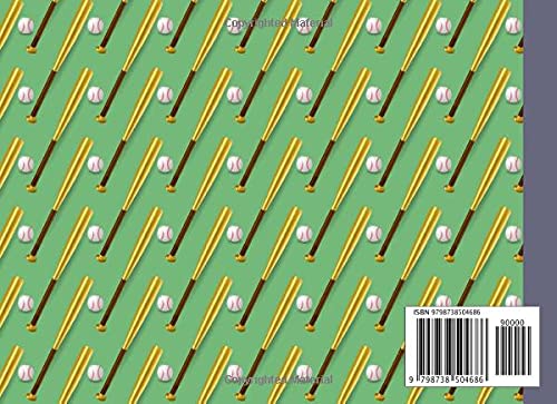 Autograph Book: Baseball Cover | Autograph Book for Adults & Kids, 150 Blank Pages, Starlight Design, Keepsake, Size 8.25" x 6" By Denise Foster