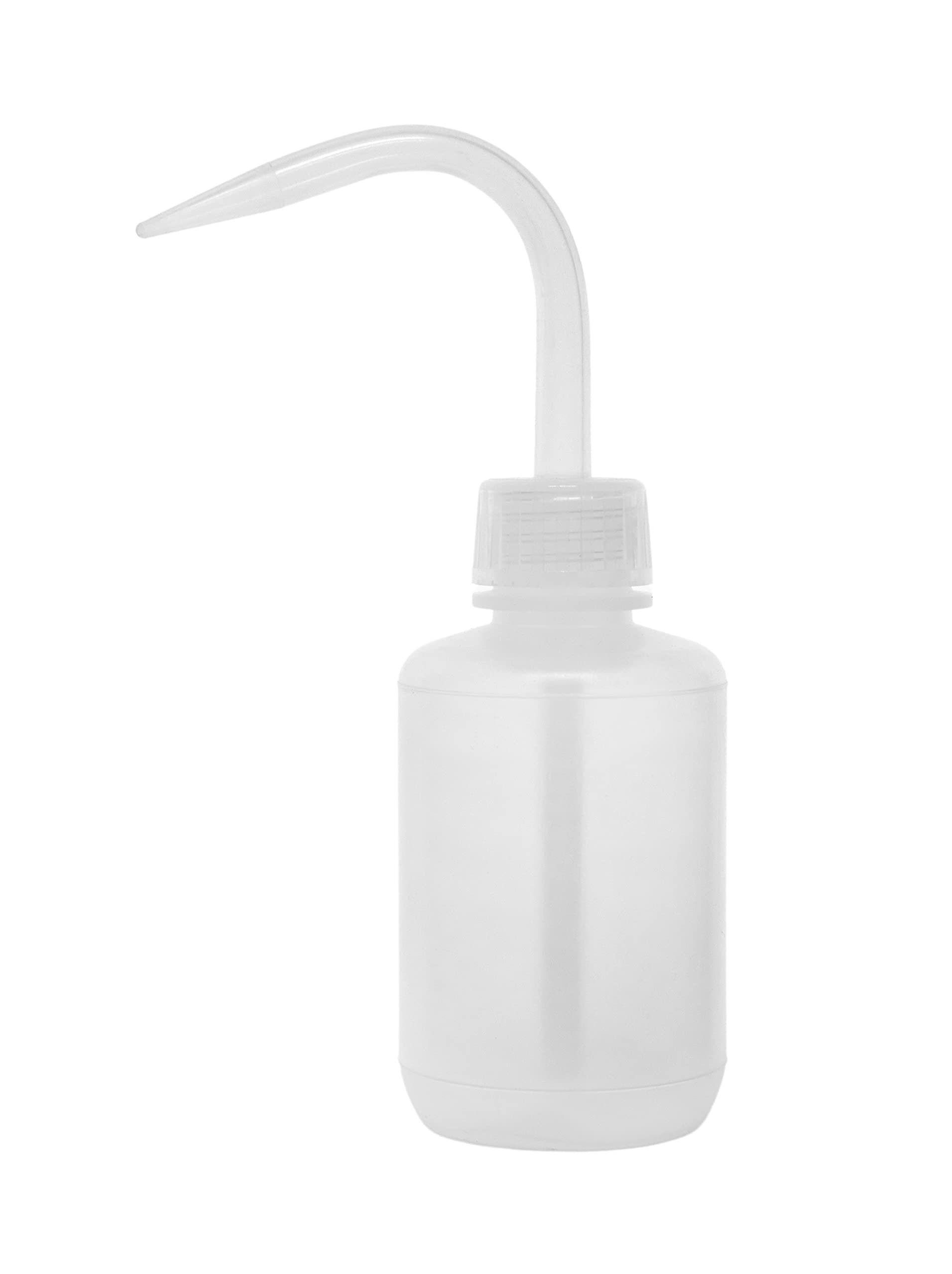 EISCO Wash Bottle, 250ml - Low Density Polyethylene - Translucent, Unbreakable - Screw Cap with Sturdy Delivery Tube, Leak-Proof Dispensing of Liquids Labs