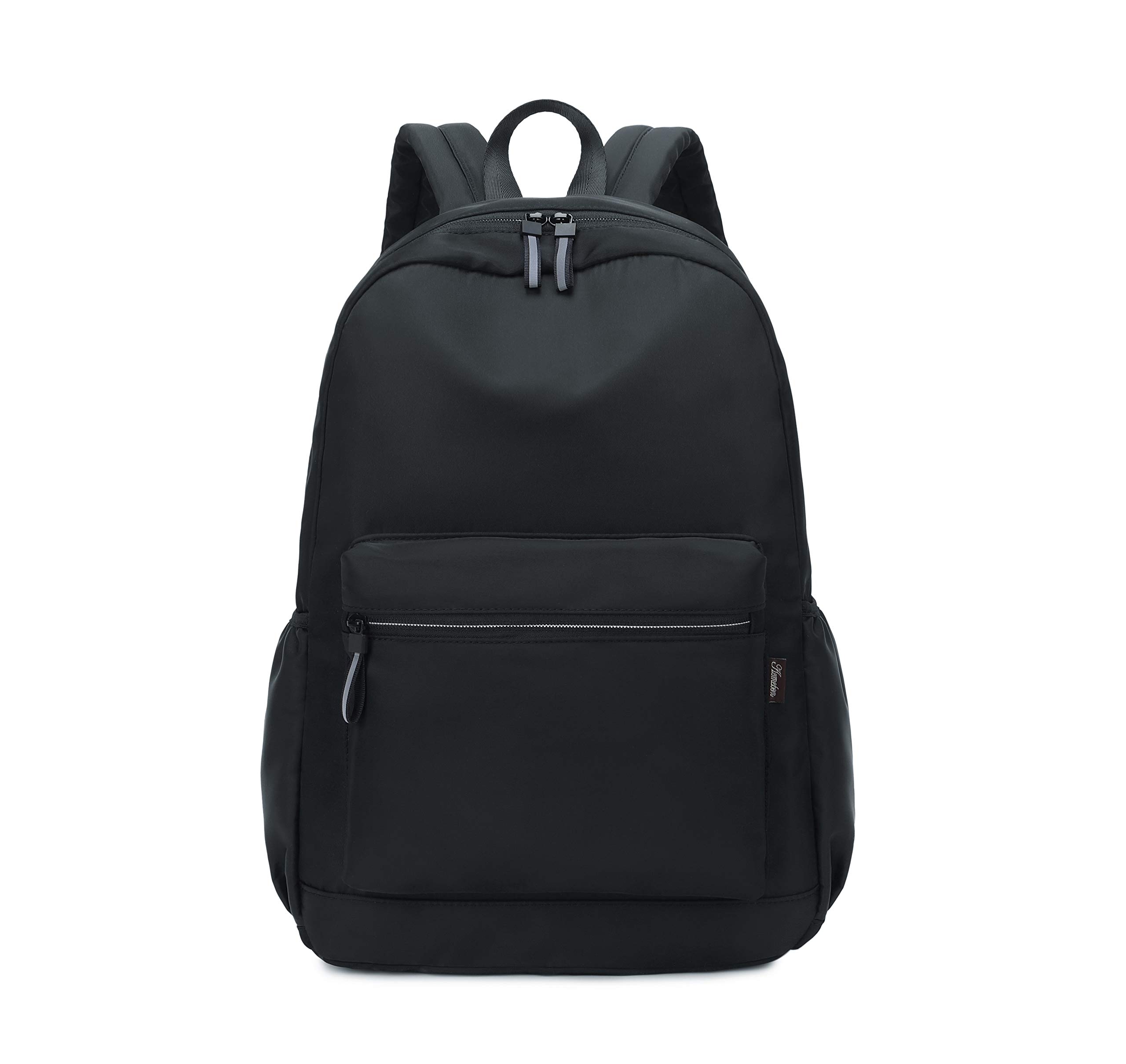 Acmebon Stylish Backpacks for Boys and Girls Casual Daypack for Women Black