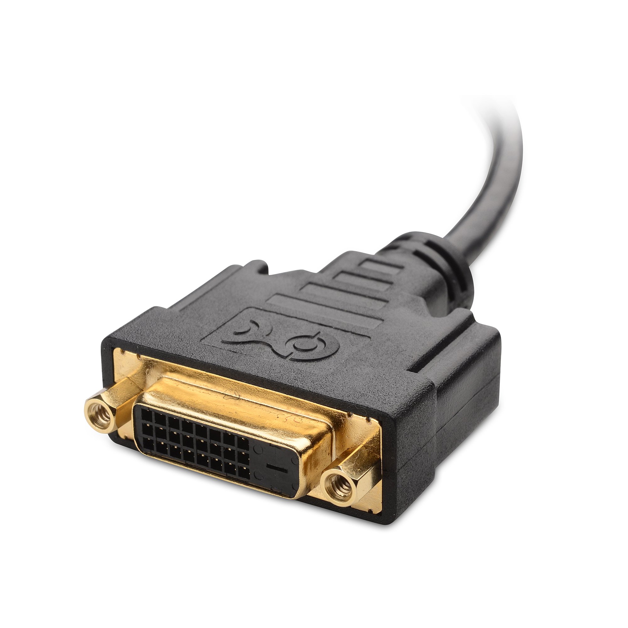 Cable Matters 2-Pack Bi-Directional HDMI to DVI Male to Female, DVI to HDMI Female to Male Cable Adapter - 5 Inches