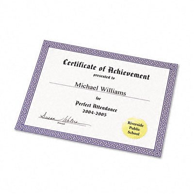 Avery Inkjet Print or Write Notarial Seals, 2 in Diameter, Gold, 44/Pack, PK - AVE05868