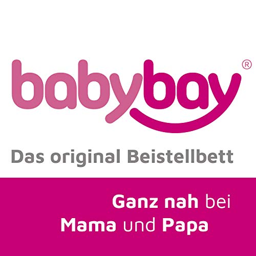 babybay Fitted Sheet Terry Cloth, White, for babybay Maxi