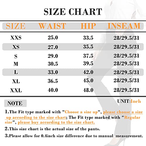 Aotasely Women's Dress Pants Stretch Bootcut Slacks Business Casual High Waisted Drapey Wrinkle Resistant Fabric Black