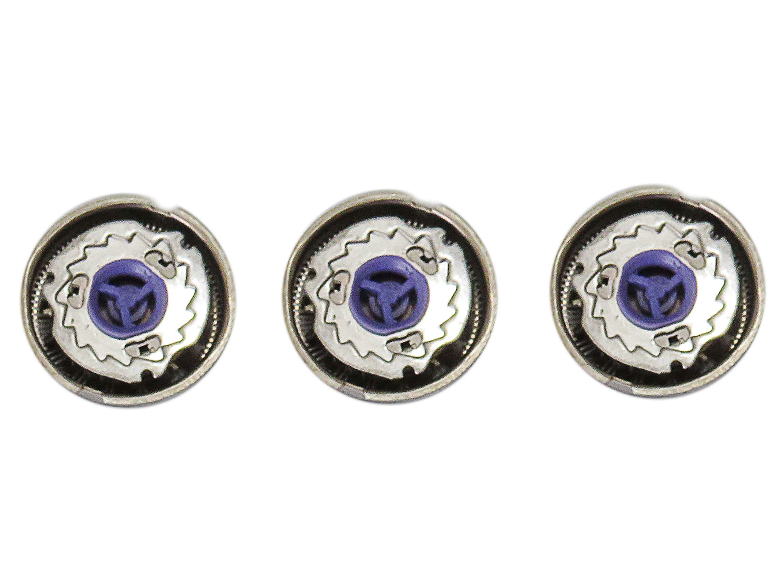 Ultra-sharp 3 pcs Replacement Shaver Heads Shaver Blades for Norelco HQ55/ HQ55PLUS/ HQ56 Replacement Heads for 835/850 /875 Models