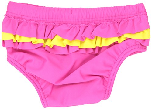 Baby Banz Baby-Girls Infant UV Swim Diaper Sun Blossom Ruffle, Sunblossom, 12-18 Months