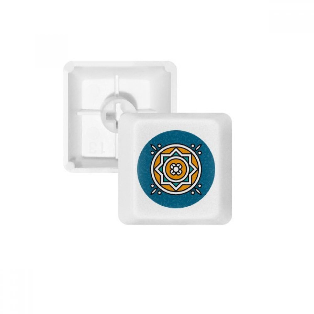DIYthinker Abstract Morocco Style Geometry Pattern Keycap Mechanical Keyboard PBT Gaming Upgrade Kit