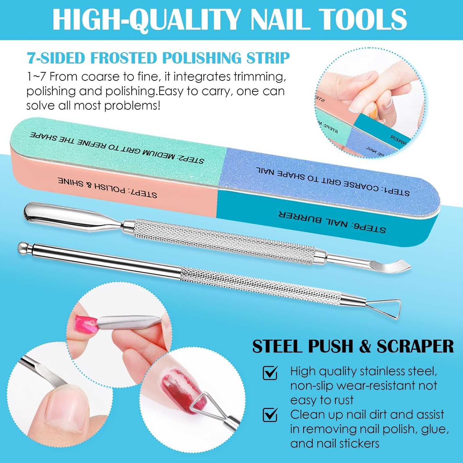 500Pcs Nail Wipes Cotton Pad Lint Free, Nail Cotton Pads,Lint Free Wipes for Acrylic Nails