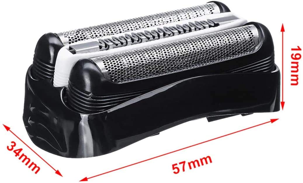32B Foil Cutter Shaver Replacement Part for Br-aun Series 3 Shaver Foil Cartridge Cassette Head Compatible 301S 310S 320S 330S 340S 360S 380S 3000S 3020S 3040S 3080S