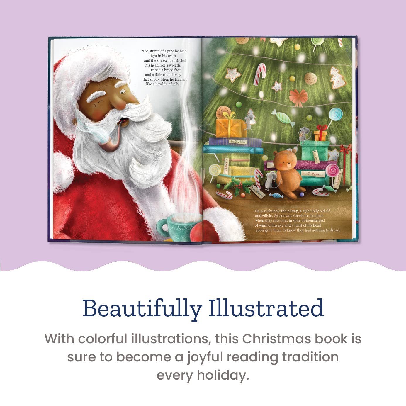 Our Family’s Night Before Christmas - Personalized Children's Story - I See Me! (Hardcover)