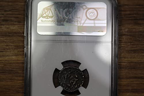 2000 Year Old Ancient Roman Silver Denarius Coin, 42 B.C. Pompey the Great, NGC Choice Very Fine Condition