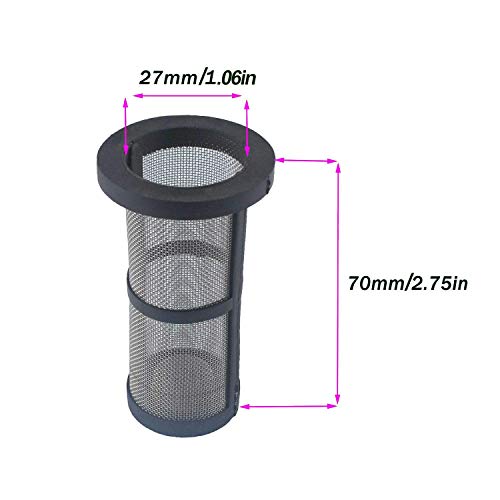48-222 in-line Filter Screen for Compatible with 280 380 3900 Sport 480 48-080 Pool Cleaner Replacement (2)