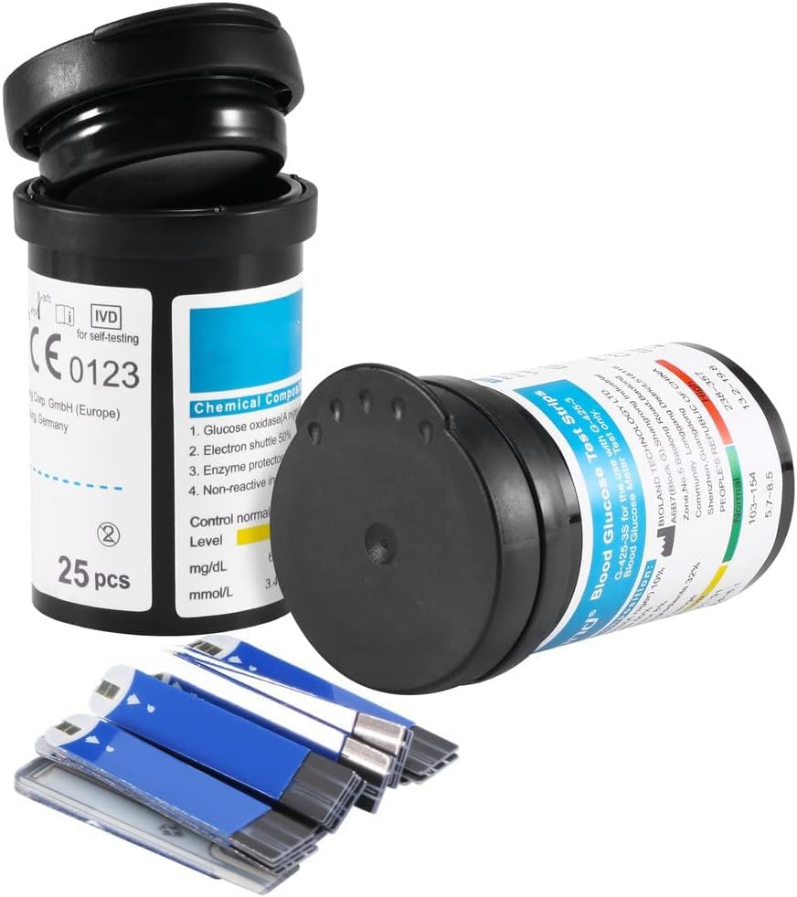 50PCS Blood Glucose Test Strips for G-427B Glucometer Blood Sugar Testing Papers Micro Blood Collection