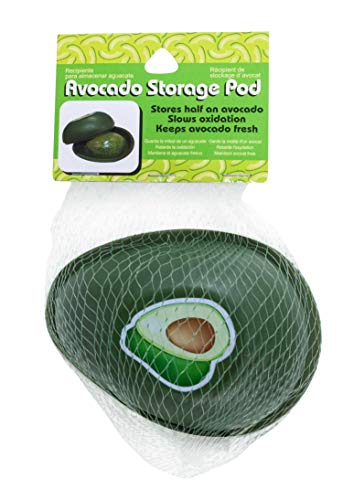 Jacent Green Plastic Avocado Storage Keeper Pod - 1 Pack