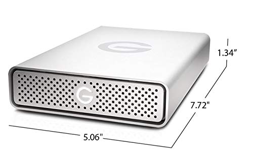 G-Technology 10TB G-DRIVE USB-C (USB 3.1 Gen 1) Desktop External Hard Drive - 0G05678-1