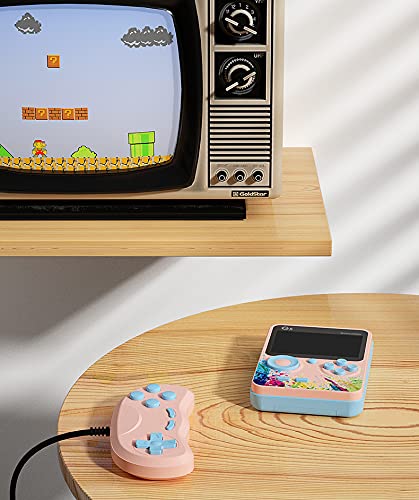HANDA Instrument Handheld Game Player Video-Game 8 Bit Retro Mini Pocket Gameboy Handheld Game Console Built-in 500 Classic Games for Child Kids