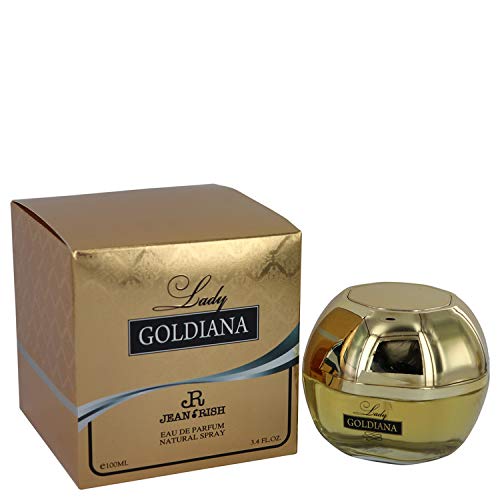 3.4 oz Eau De Parfum Spray Lady Goldiana Perfume By Jean Rish Eau De Parfum Spray Perfume for Women :nice experience:, 3.4 Ounce