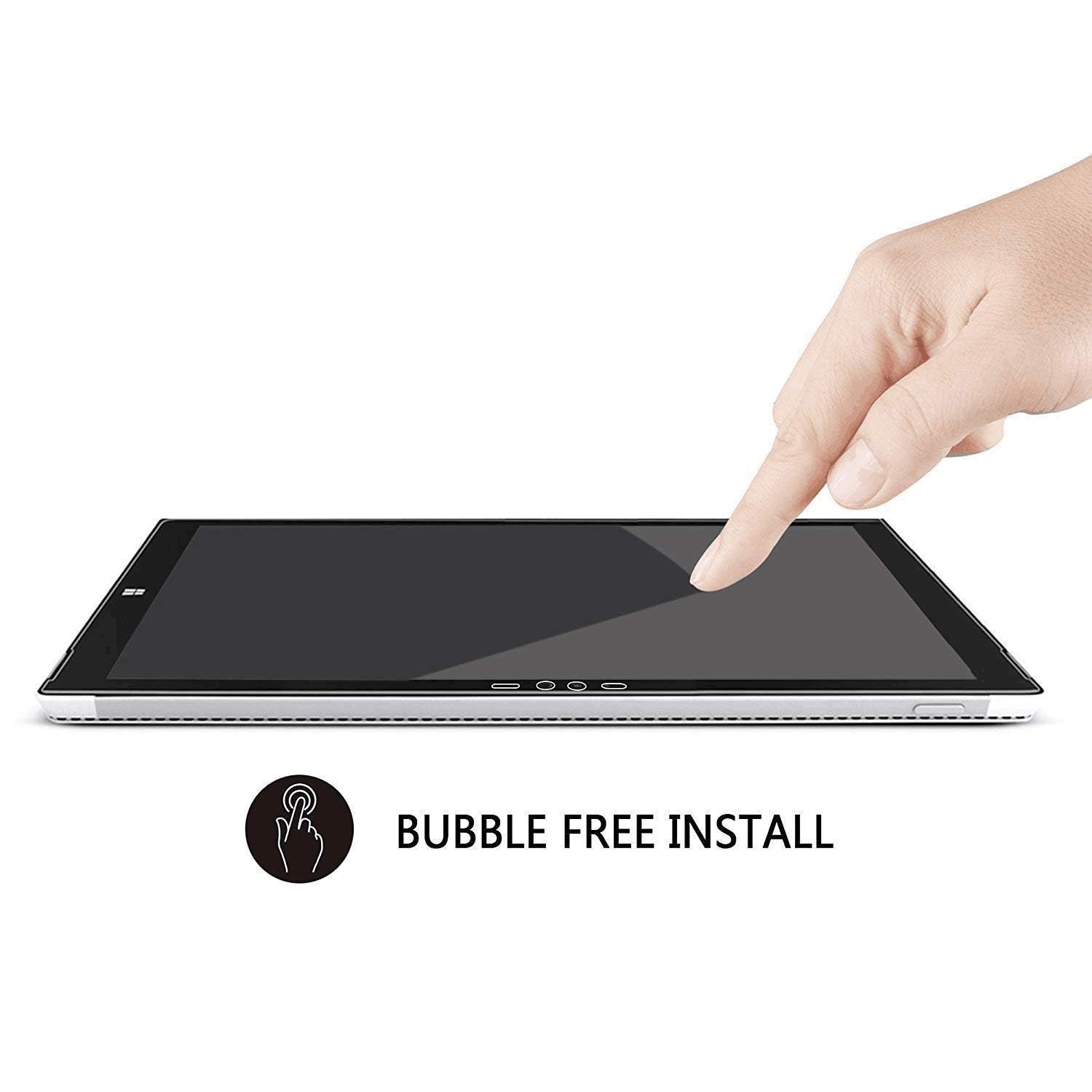 Megoo Screen Protector for Surface Book 2 13.5 inch, Tempered Glass/Easy installation/Scratch resistant, Compatible for Microsoft Surface Book 1/2