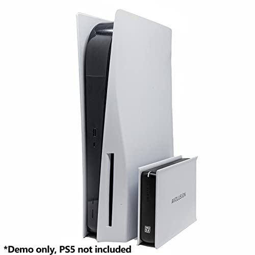 Avolusion PRO-5X Series 3TB USB 3.0 External Gaming Hard Drive for PS5 Game Console (White) - 2 Year Warranty