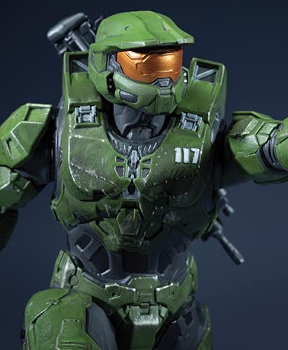 Dark Horse Halo Infinite: Master Chief with Grappleshot Statue, 10 inches