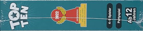 Asmodee Cocktail Games | Top Ten | Party Game | Nominated for Game of The Year 2022 | 4-9 Players | from 12+ Years | 30 Minutes | German