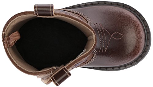 Baby Deer Round Toe Western Boot, Brown 5