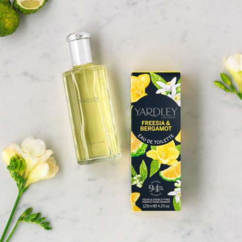 Yardley London Freesia and Bergamot Eau de Toilette 125ml