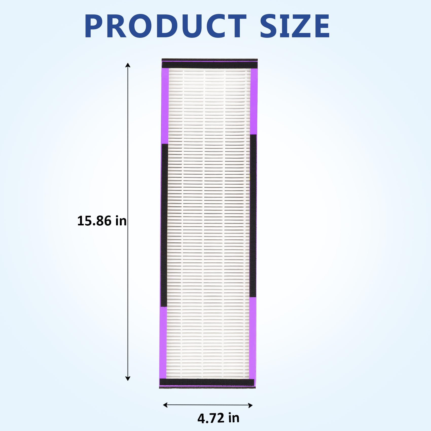 4 Pack FLT4825 H13 True HEPA Replacement Filter B, Compatible with G-Guardian Air Purifier AC4825 AC4850PT AC4300 AC4800 AC4900 AC4850, #FLT4825.
