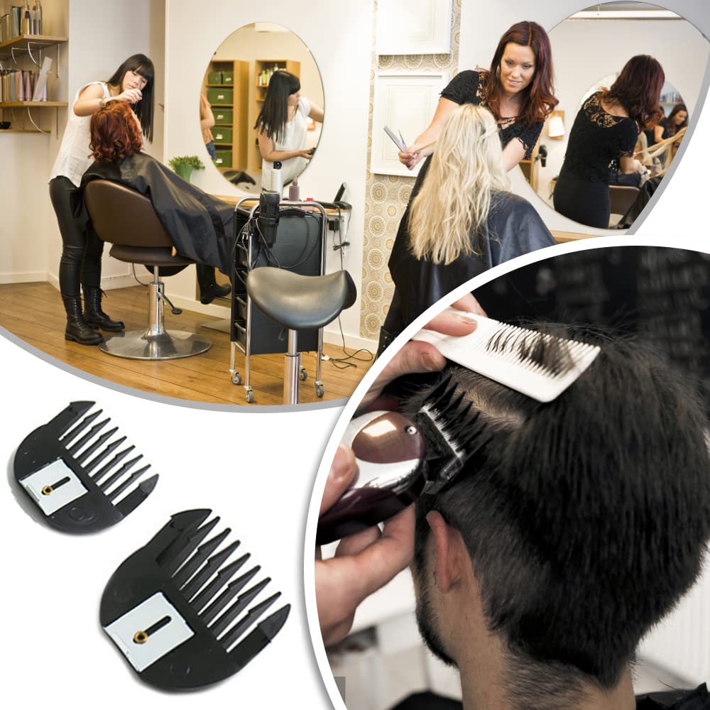 4 Pcs Hair Clipper Guide Combs Professional Hair Clipper Guards Practical Hair Clipper Attachments for Hair Clipper and Trimmer