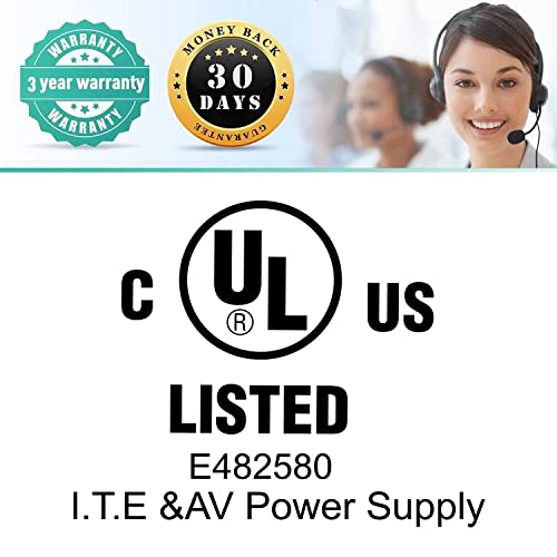 HKY 18V AC Adapter compatible with Braven BRV-XXL BRV-XXL/2 BRV-XXL-2 Large Portable Wireless Bluetooth Speaker [Waterproof][Outdoor] Replacement Switching Power Supply Cord Battery Charger Plug