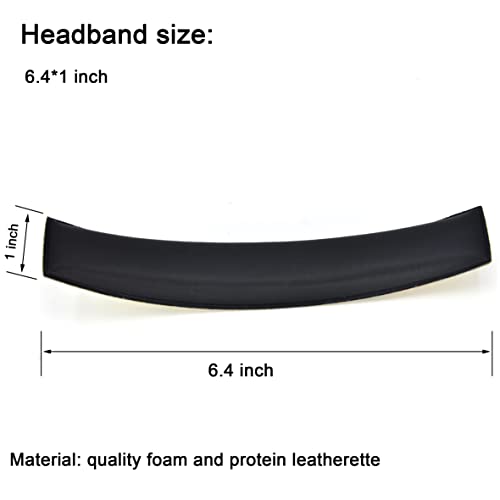 hd V10 V8 Mod Kit β defean Replacement Earpads and Headband Compatible with Sol Republic Tracks hd V10 V8 headsets, Softer Leather,High-Density Noise Cancelling Foam (Earpads + Headband)