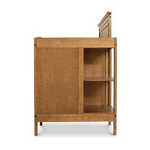 DaVinci Autumn 4-in-1 Crib and Changer Combo in Chestnut | Greenguard Gold Certified