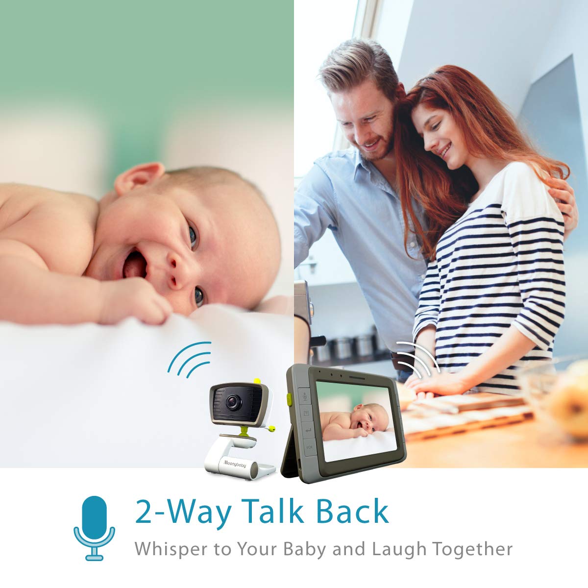 Moonybaby Replacement Monitor, Only for Camera's S/N Number Start with 20