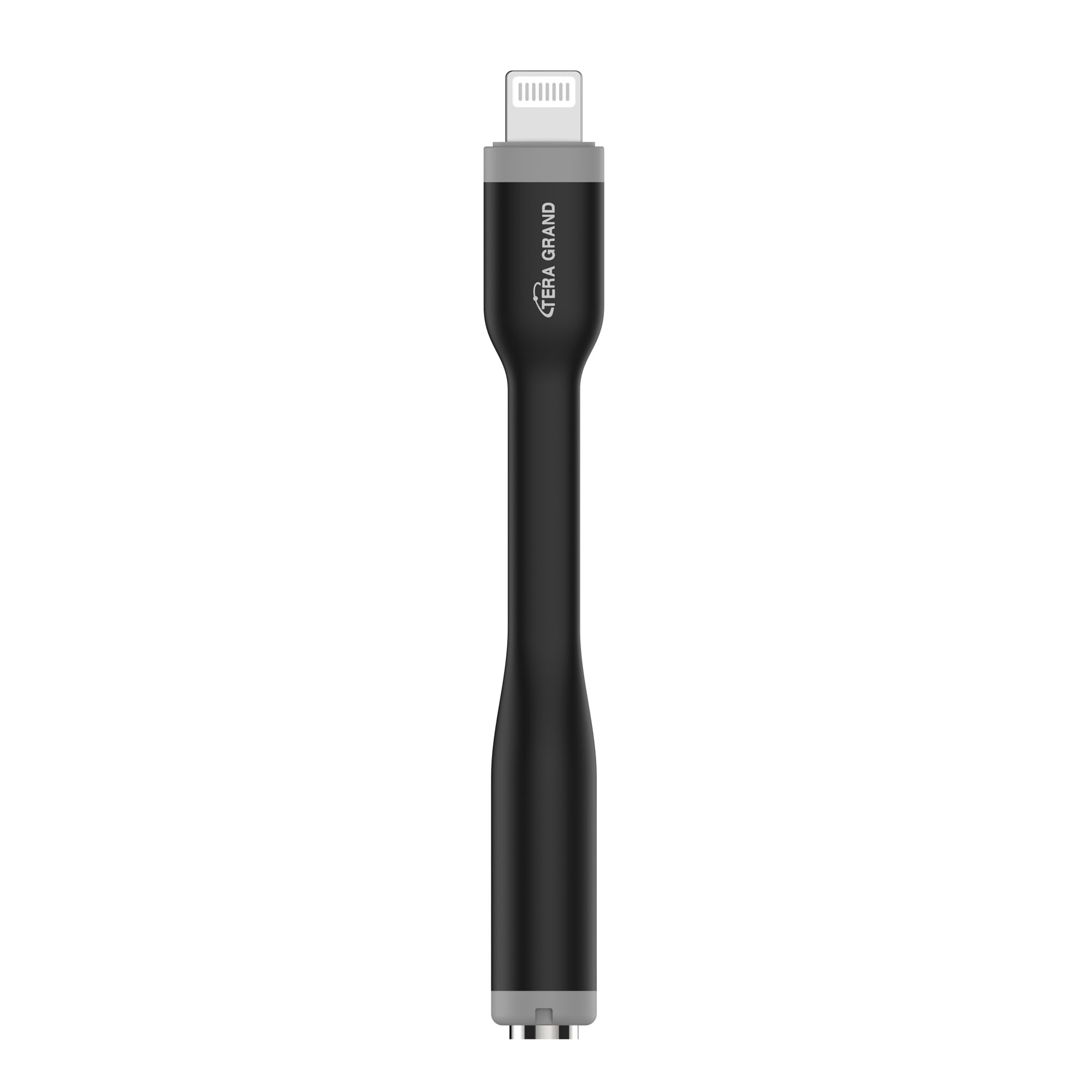 Tera Grand - Apple MFi Certified Lightning to Headphone Jack Audio Adapter, Durable Flexible Super Soft PVC Jacket iPhone 14/13/12/11 Pro Pro Max Plus Mini SE XS XR X 8/7/6, iPad Pro Air