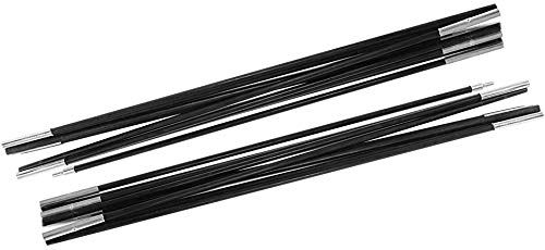 4.9M Tent Poles Replacement for Tarp, Multi Sections Foldable Adjustable Fiberglass Tarp Poles for Camping Backpacking,Lightweight Replacement Tent Poles